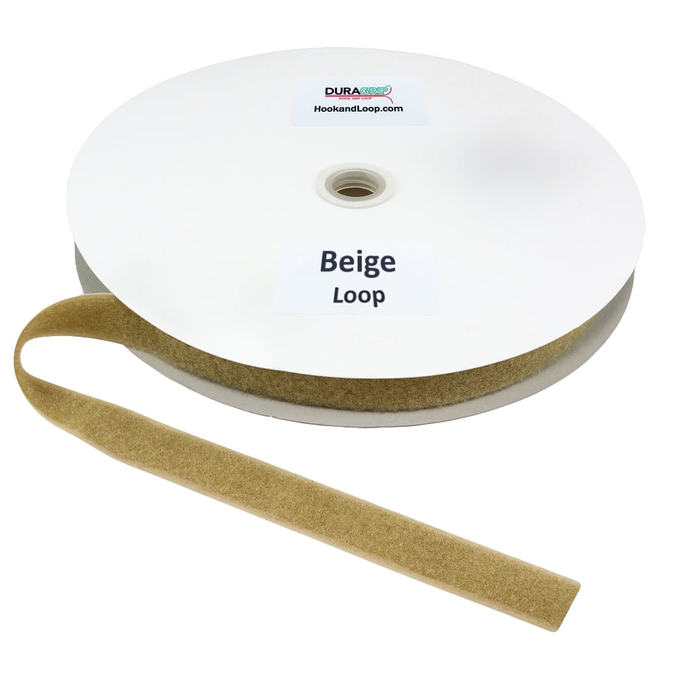 DuraGrip® Brand - 1" Beige Loop Sew-On - Walmart.com