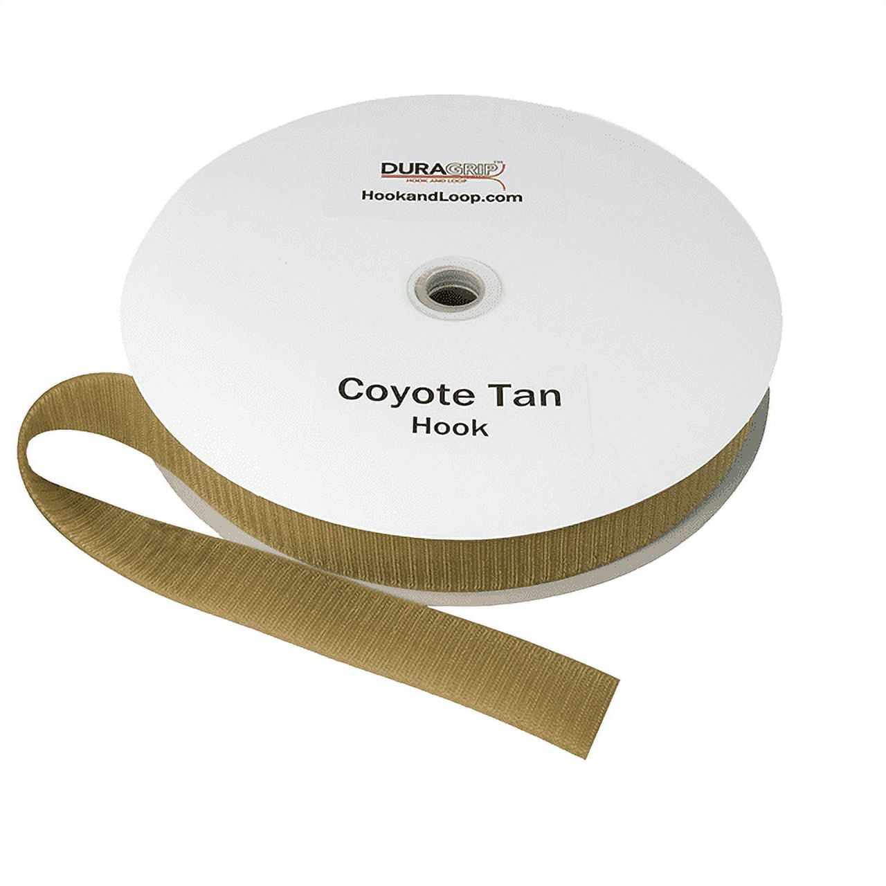 DuraGrip® Brand - 2" Coyote Tan Hook Sew-On - Walmart.com