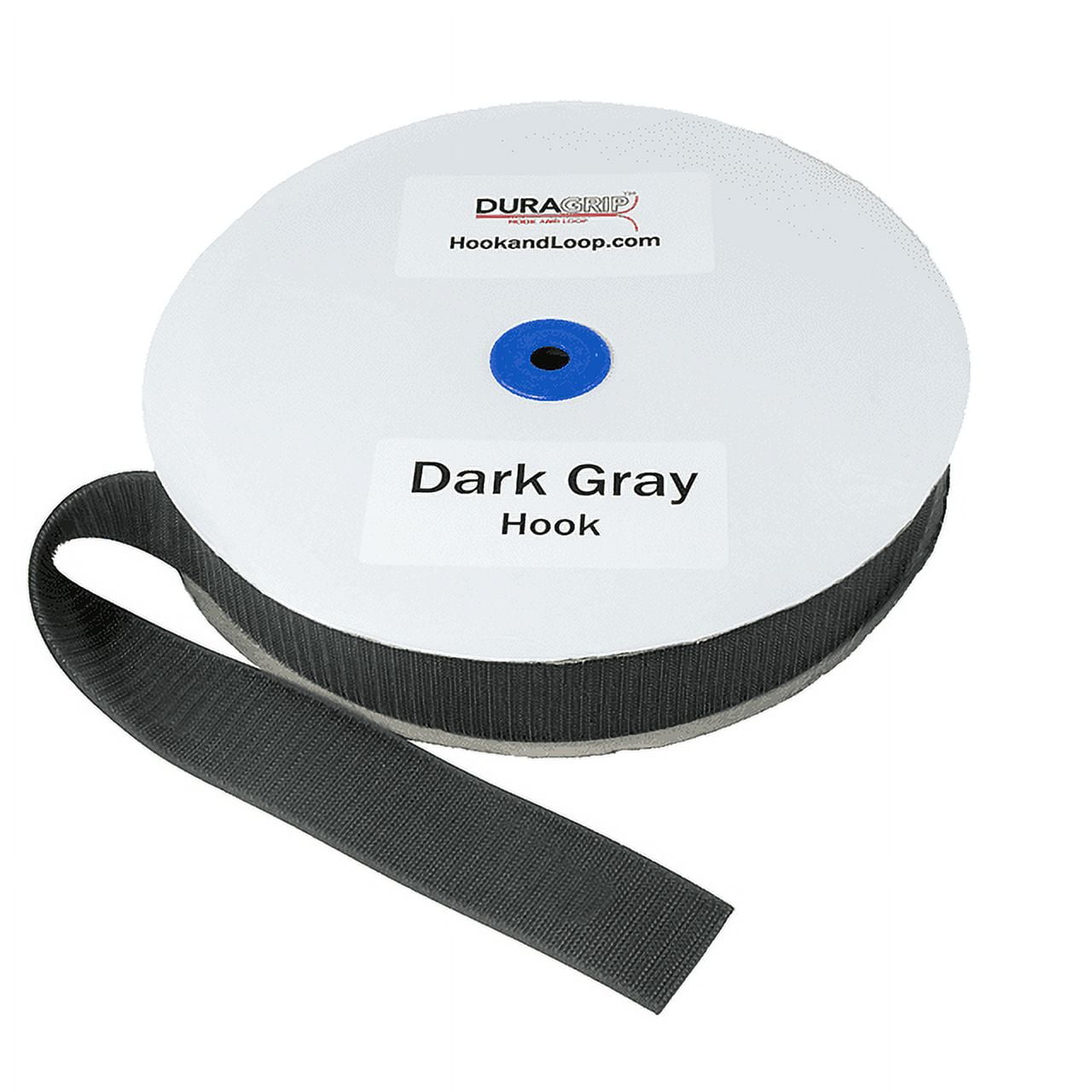 DuraGrip® Brand - 2" Dark Gray Hook Sew-On - Walmart.com