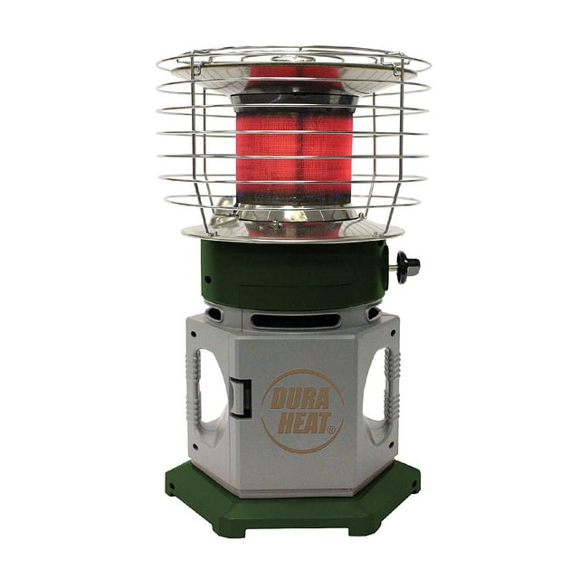 DuraHeat Indoor/Outdoor Propane Gas Patio Heater, Gray - Walmart.com