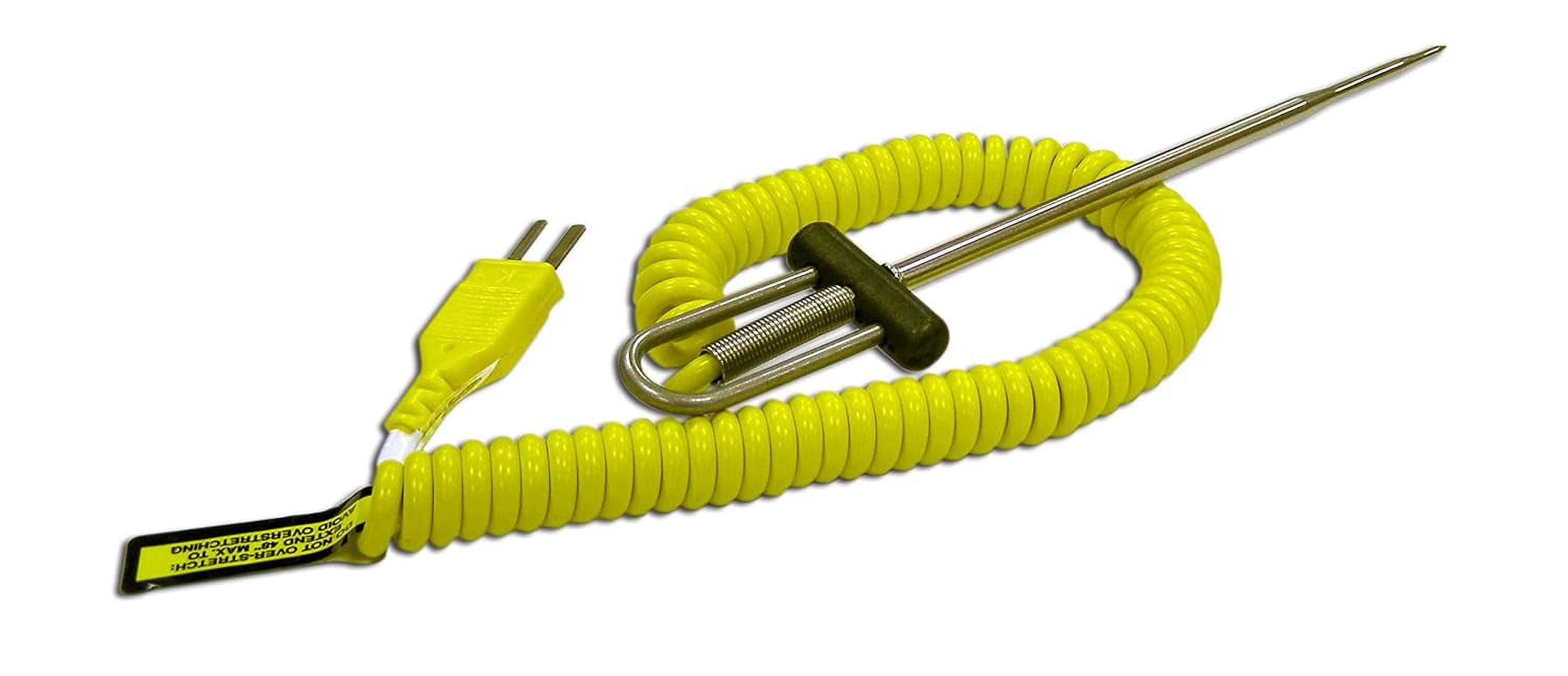 DuraNeedle Thermocouple Thermometer Insertion Probe, Type-K, -40°F to ...