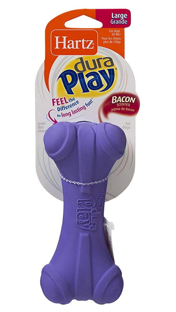 DuraPlay Bacon Scented Dog Toys, Large ( Color May Vary ) - Walmart.com