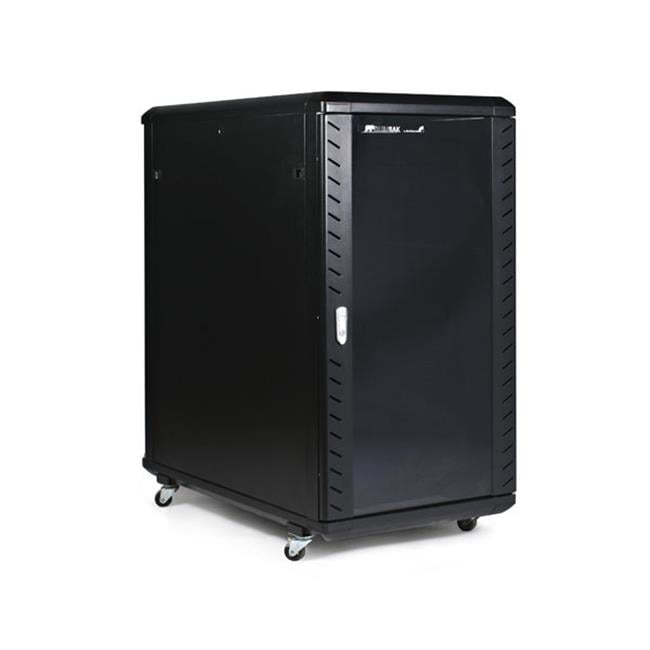 DuraRak DR22-3625-22B Flat-Pack Cabinet - Black - 22U - Walmart.com