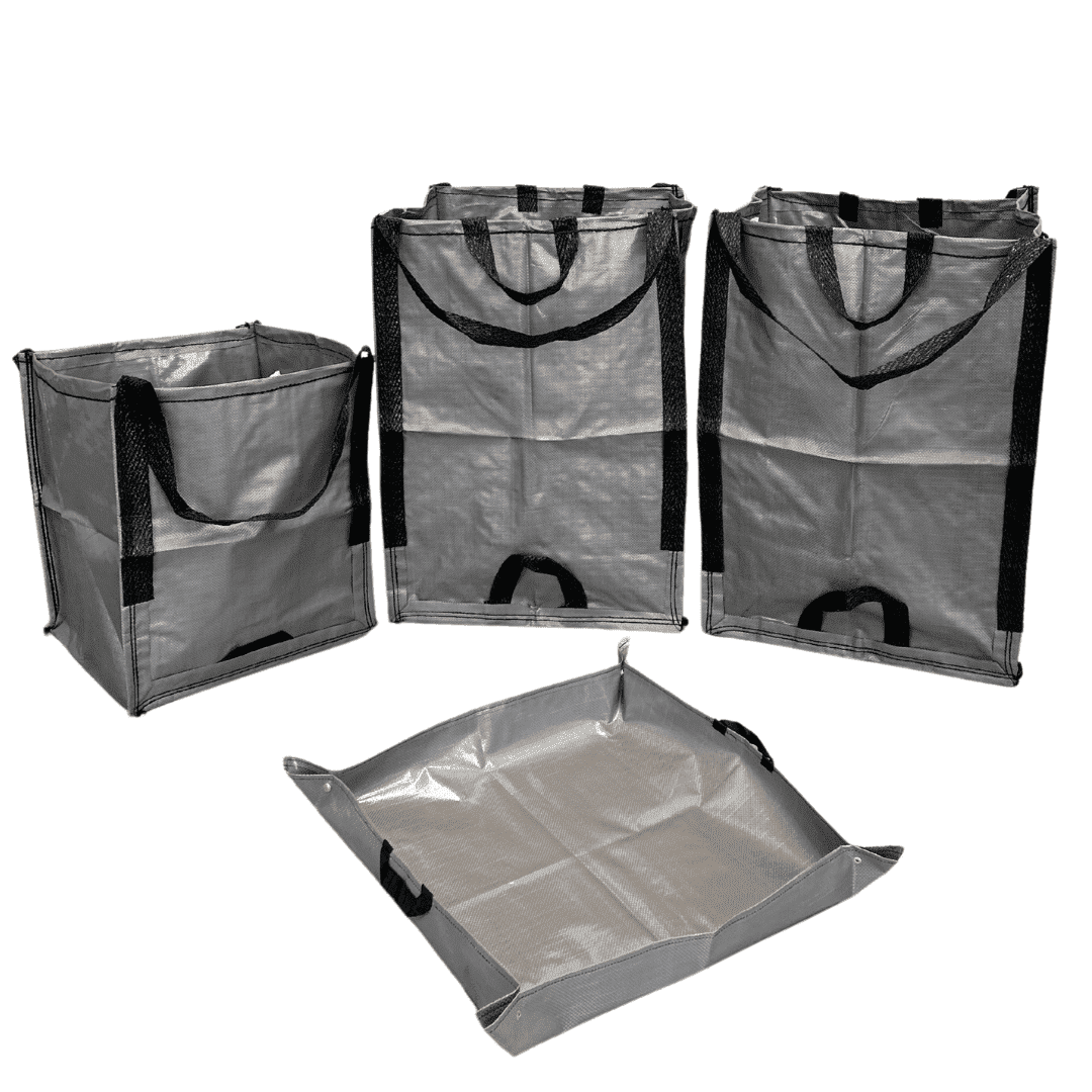 DuraSack 4-Piece Garden Set, Includes 2 Home & Yard Bags, 1 Home & Yard ...