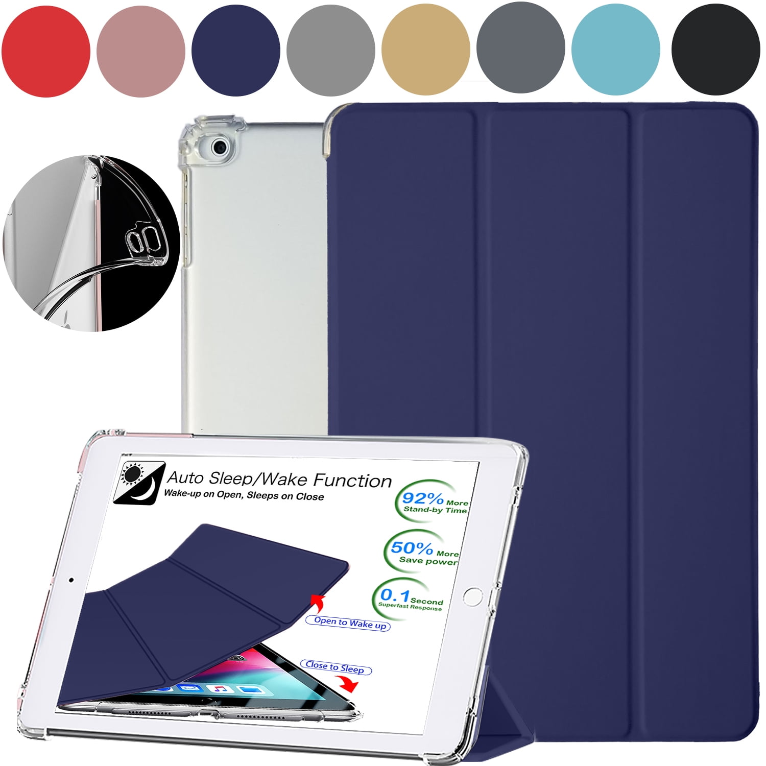 DuraSafe Cases For iPad Mini 5 / 4 / 3 / 2 / 1 - 7.9" A1599 A1489 A1432 ...