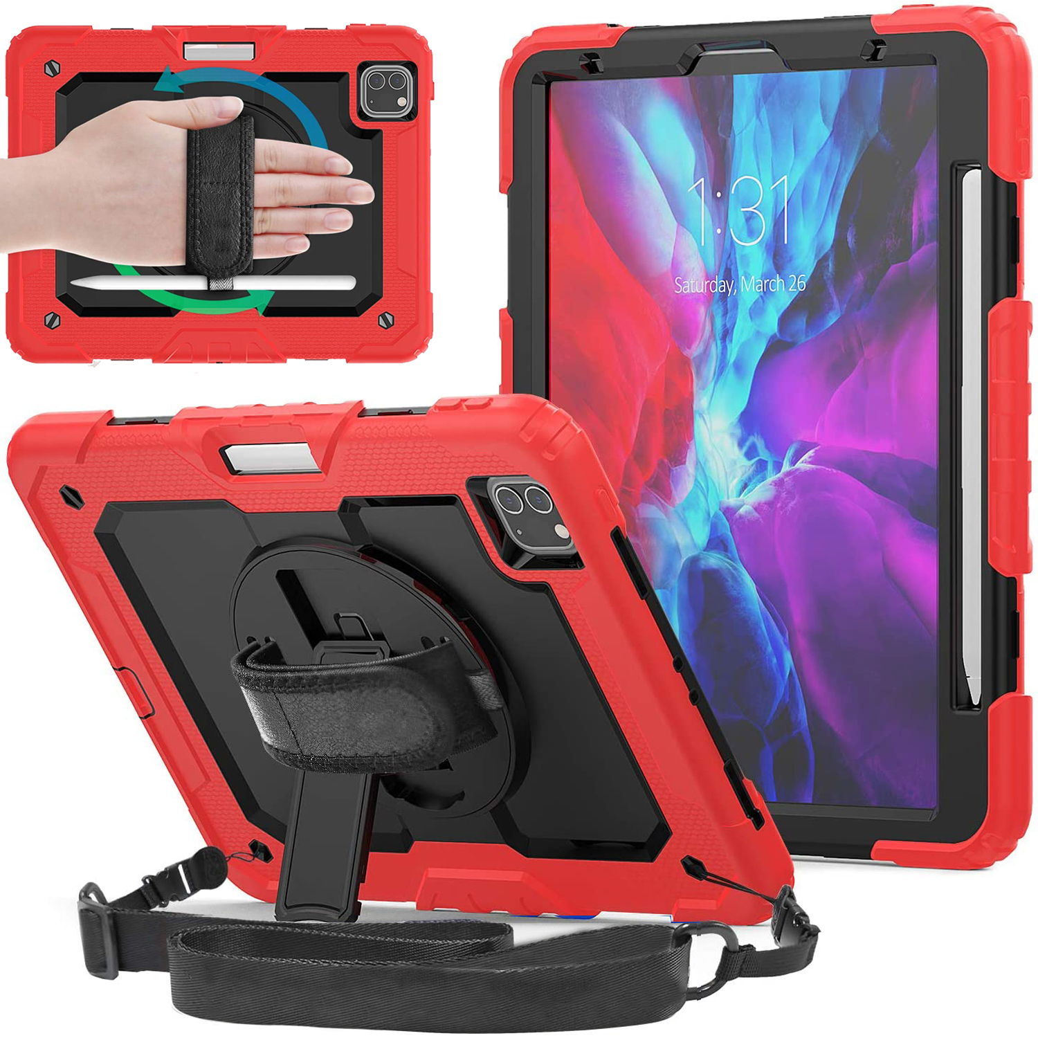 DuraSafe Cases iPad 12.9 6th 5th 4th 3rd - PRO 12.9 [ Pro 12.9 3 / 4 ...