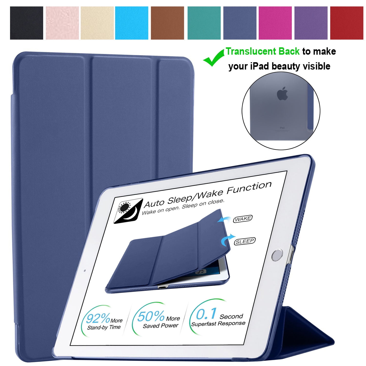 DuraSafe Cases iPad PRO 12.9 4 5 6 Gen 2020 2021 2022 [ iPad 12.9 Inch 4th 5th 6th ] A2229 A2069 ...