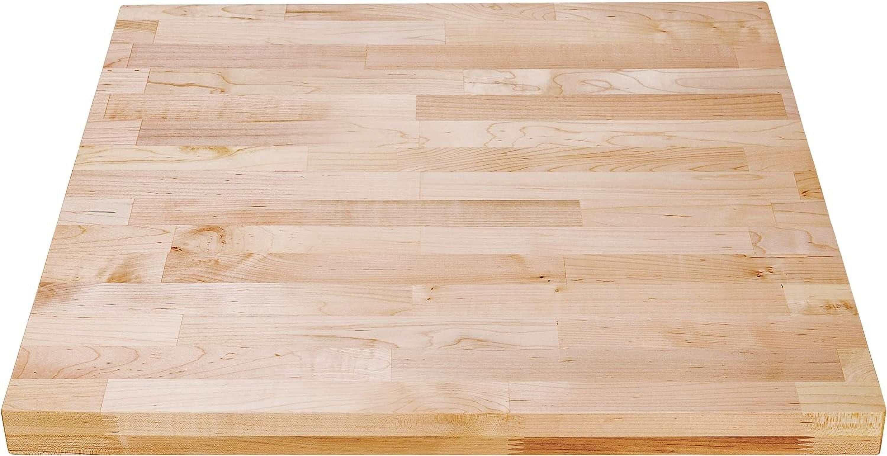 DuraSteel Butcher Block Work Bench Top - 24 x 24 x 1.5 In. Multi ...
