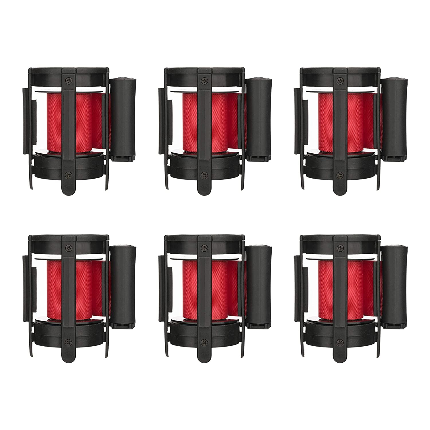 DuraSteel Replacement Stanchions Belt Head Cassette - 6.5 Feet Red ...