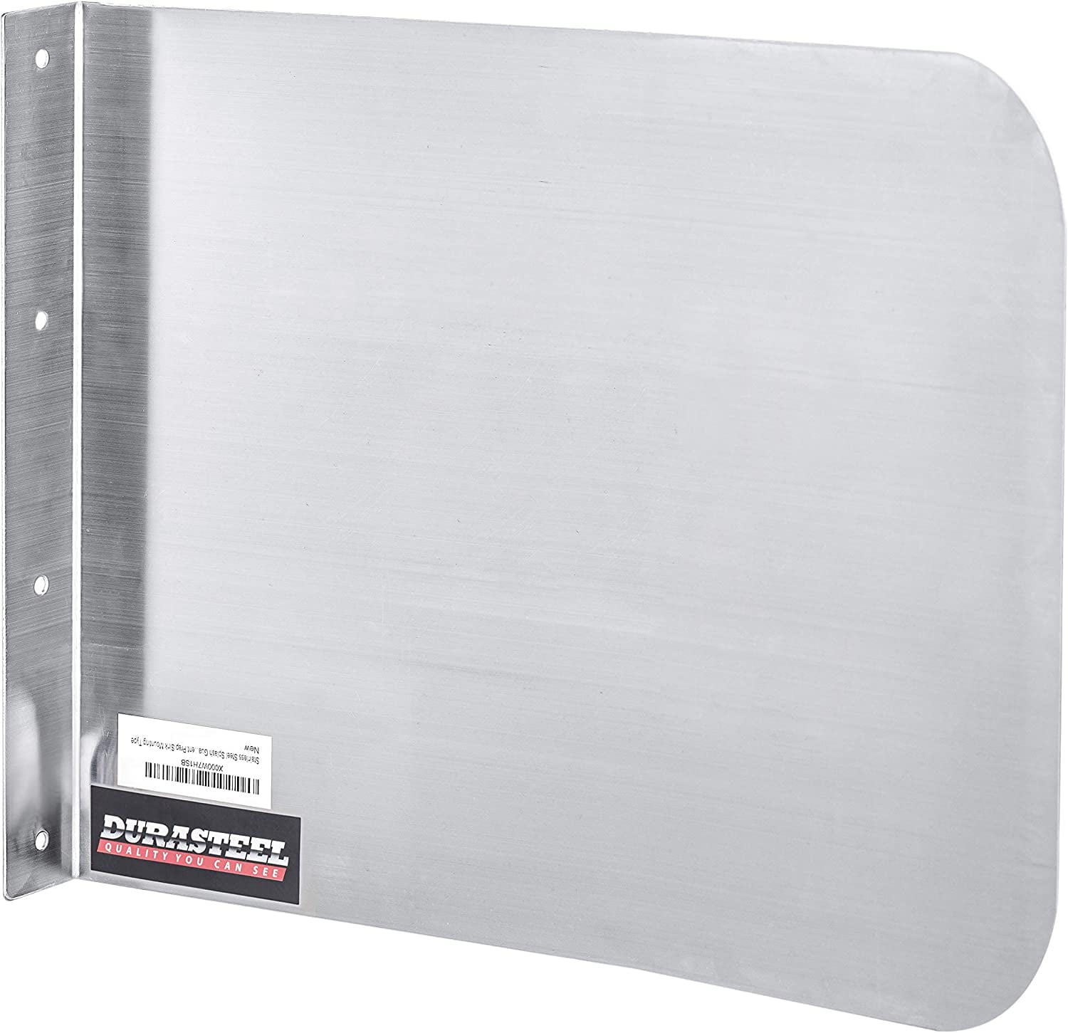 DuraSteel Stainless Steel Sink Splash Guard - 15" x 12" Wall Mount ...