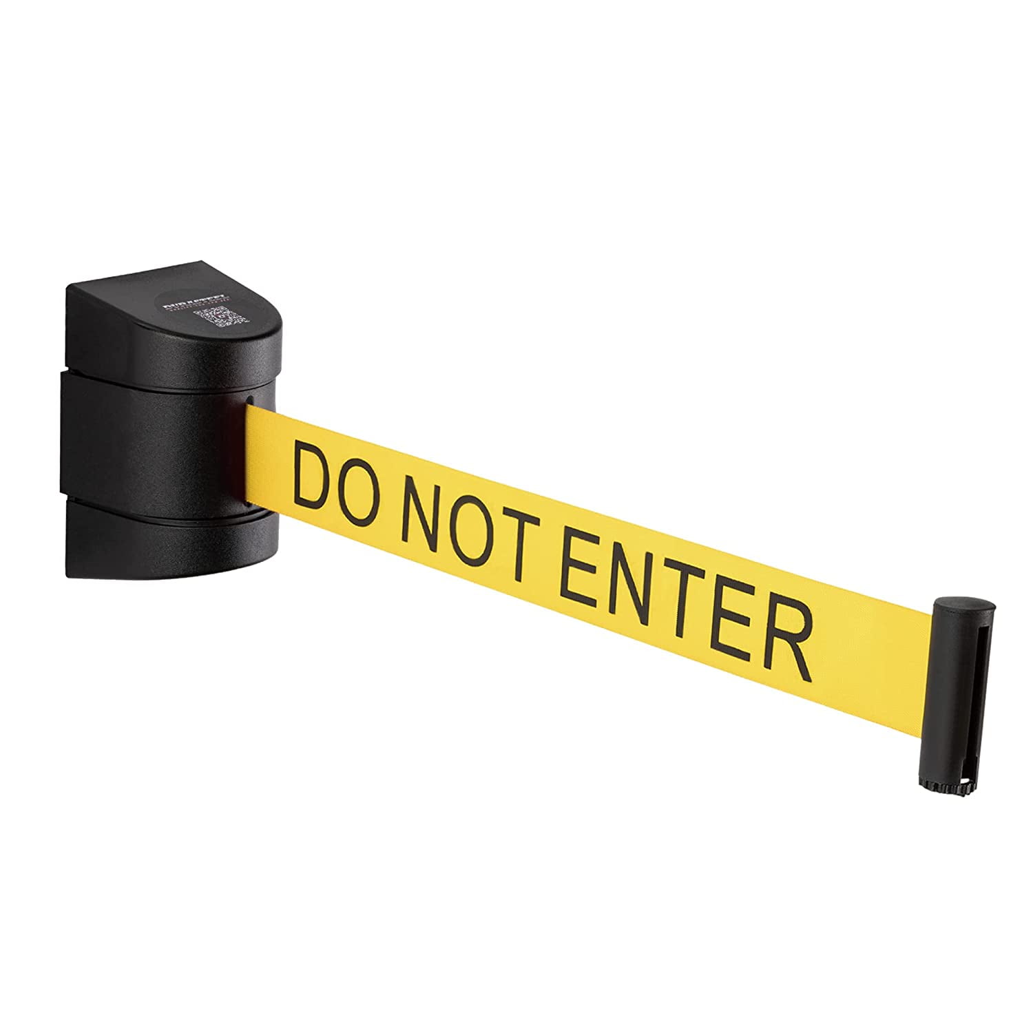 DuraSteel Wall Mount Retractable Belt Barrier - 6.5 Ft Yellow “Do Not ...