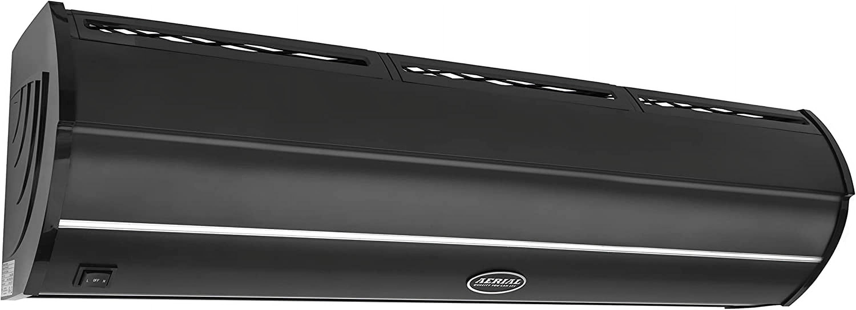 DuraSteel Wall Mounted Air Curtain Fan - Dark 36 Inch Air Door - UL ...