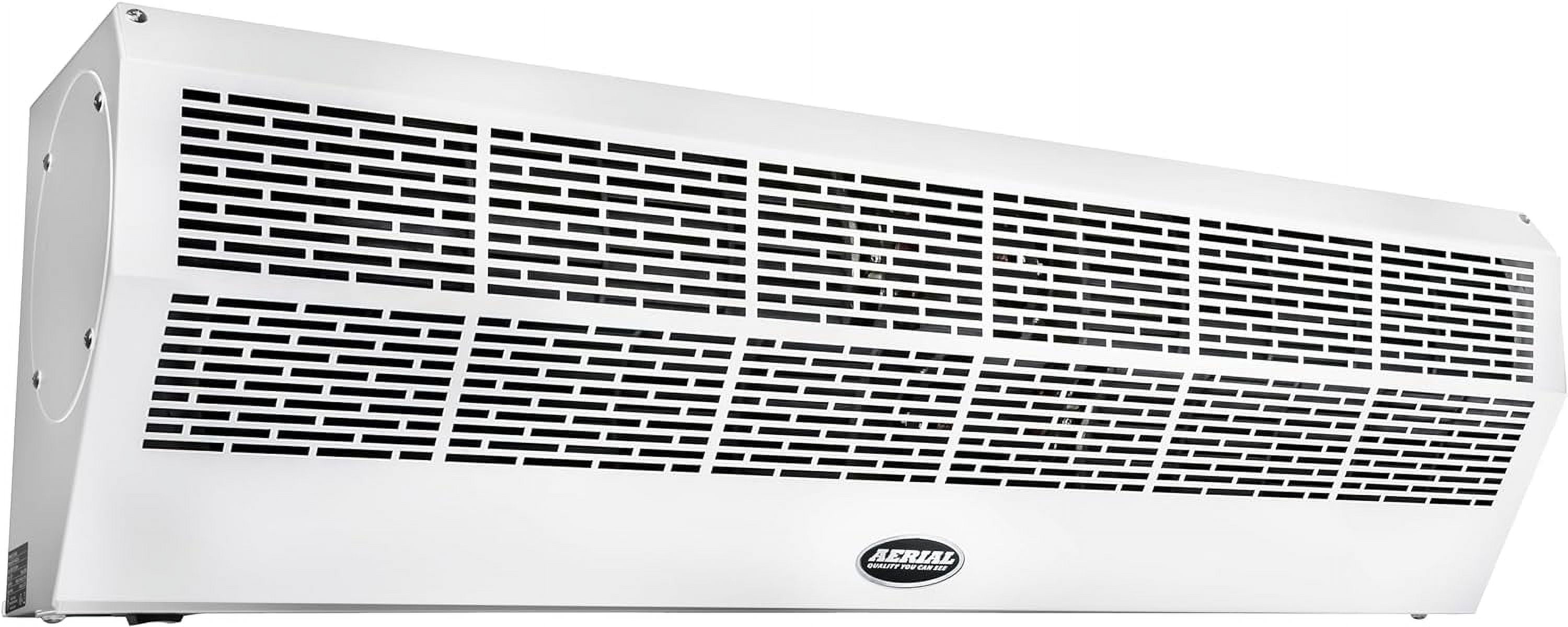 DuraSteel Wall Mounted Air Curtain Fan - White 36 Inch Air Door - UL ...