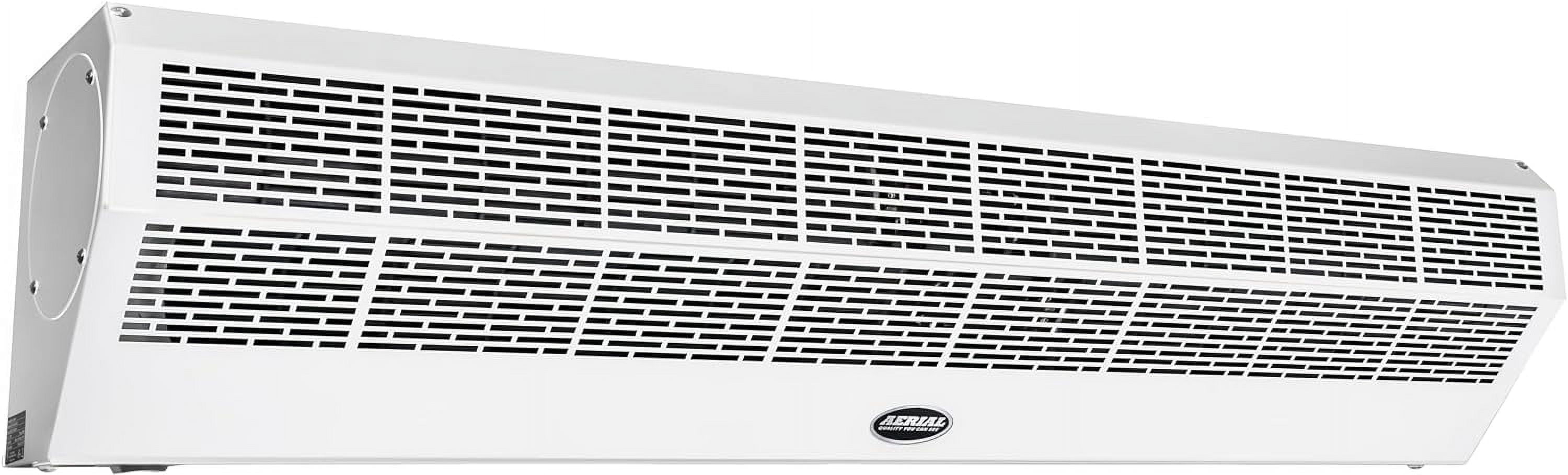 DuraSteel Wall Mounted Air Curtain Fan - White 48 Inch Air Door - UL ...