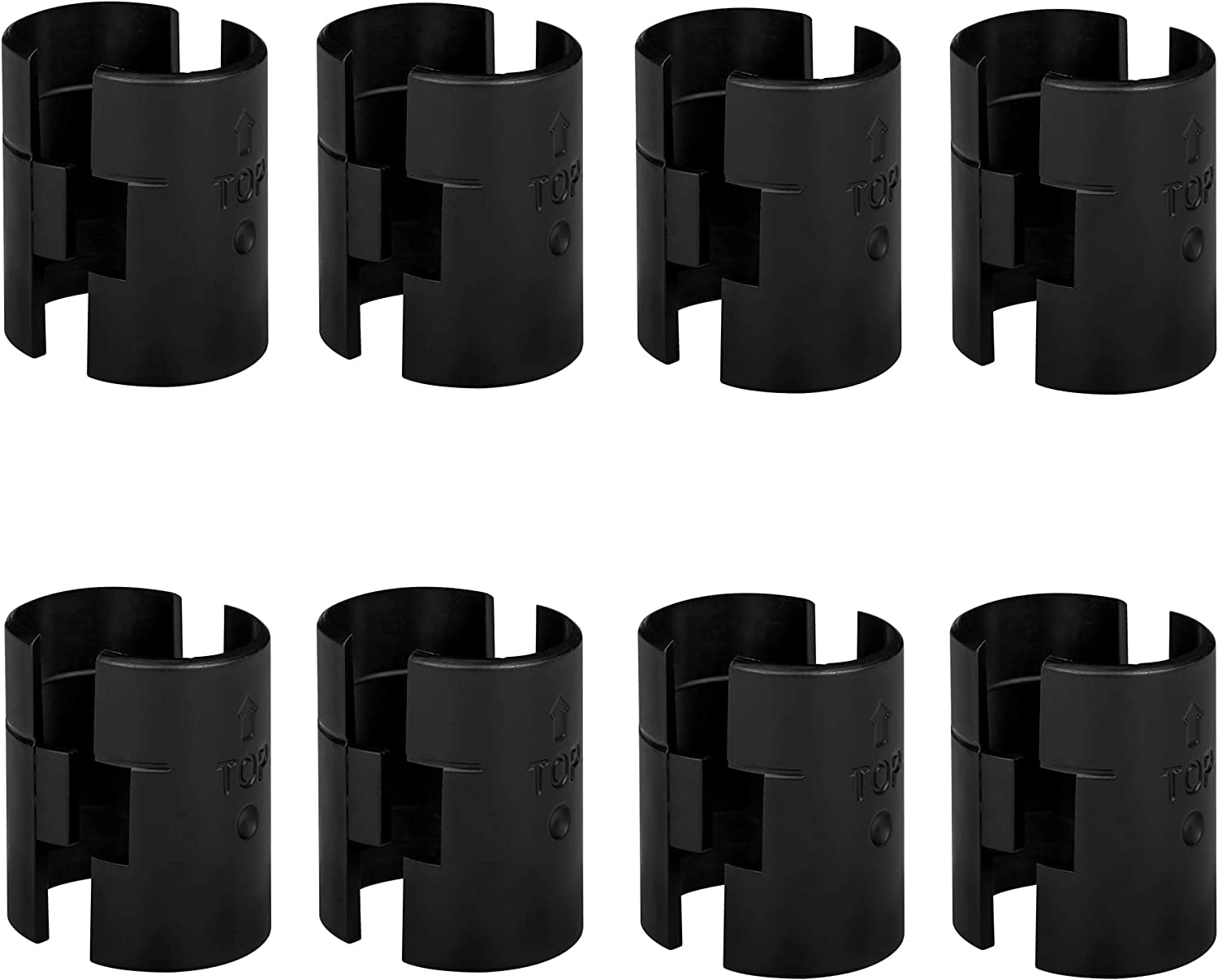 DuraSteel Wire Shelving Shelf Lock Clips / Shelving Sleeves - Fits with ...