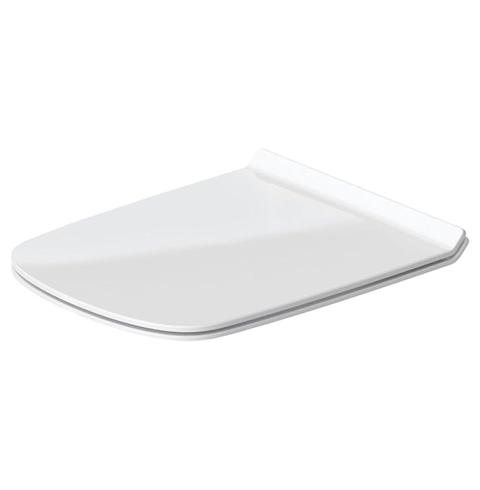 DuraStyle Toilet Seat & Cover - White with SoftClose - Stainless Steel ...