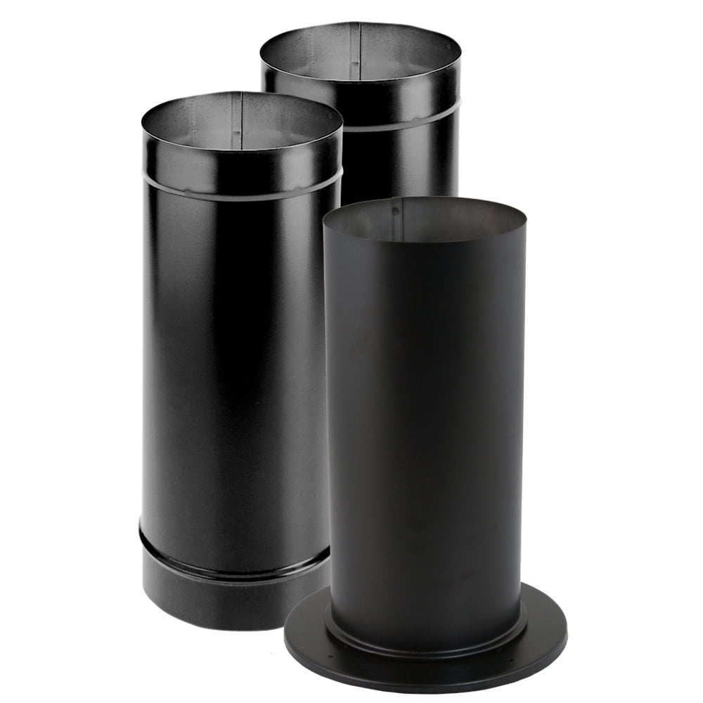 DuraVent 1692 6'' Single Wall Stove Pipe Kit - Walmart.com