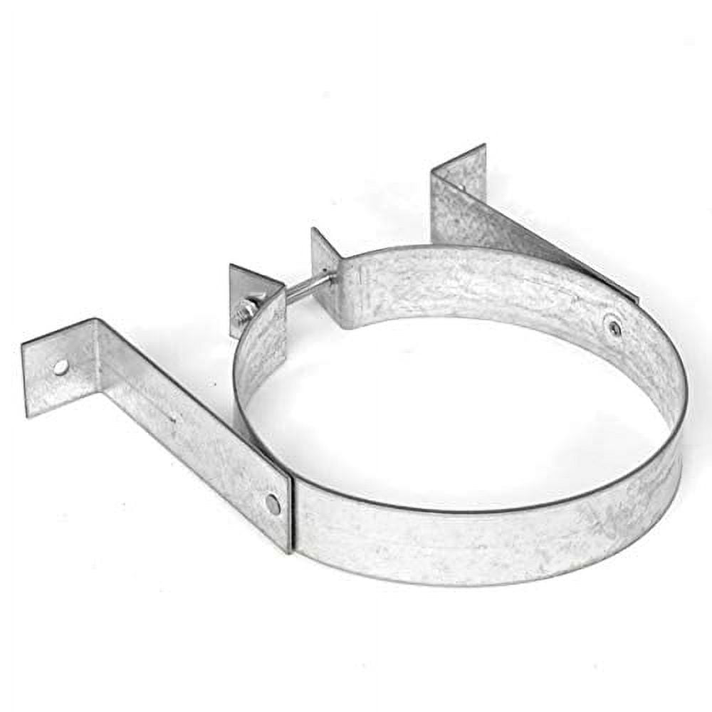 DuraVent 260404 4" Wall Strap B-Vent, Diameter: 4", Aluminum - Walmart.com