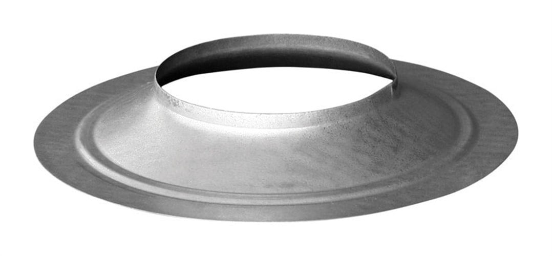 DuraVent 4 in. D 24 Ga. Galvanized Steel Storm Collar - Walmart.com