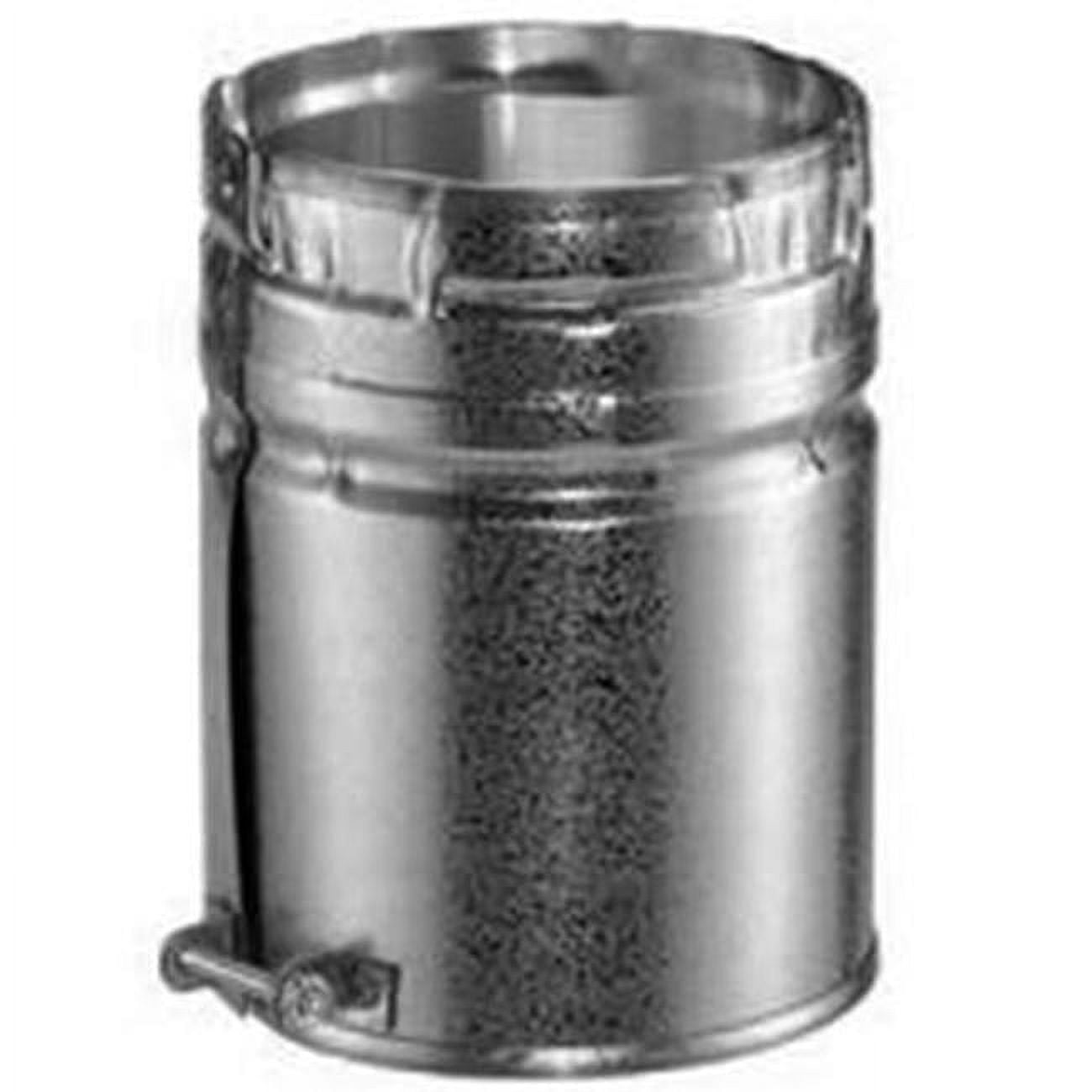 DuraVent 4BVAM 4 in. Dia. Type B Round Gas Vent Pipe Double Wall B-Vent ...