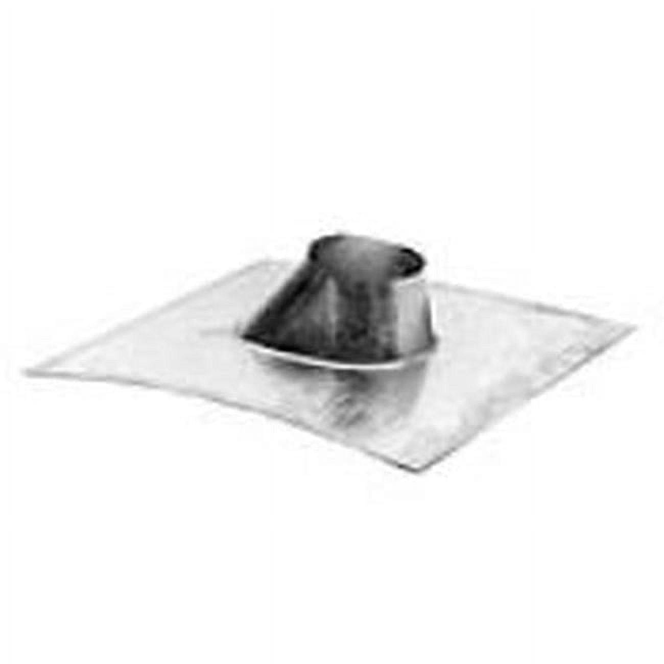 DuraVent 4BVF 4 in. Dia. Inner Aluminum Adjustable Roof Flashing ...