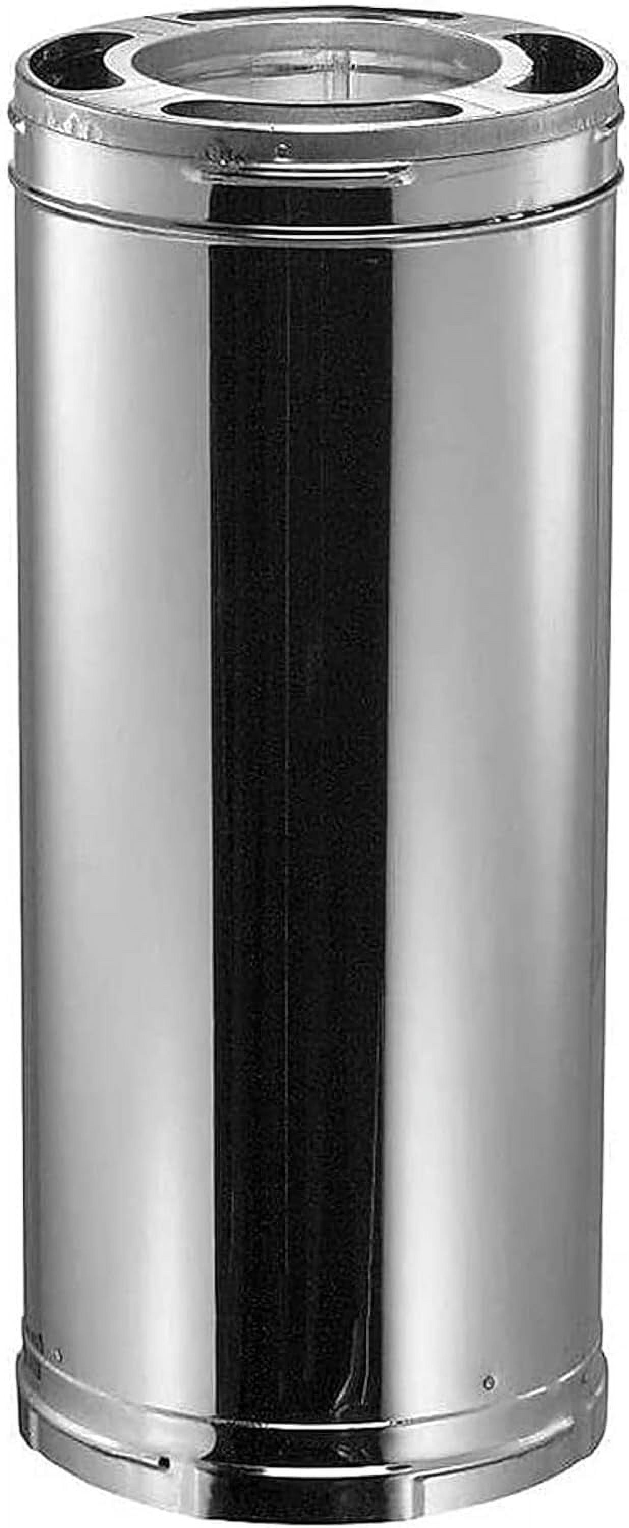 DuraVent 6DP 24 DuraPlus Triple Wall Chimney Pipe for Wood Stoves, Fireplaces, Furnaces, Boilers ...