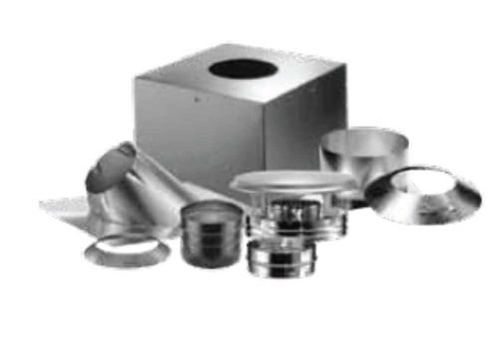 DuraVent DuraPlus Basic Chimney Kit - Vertical Installation - Walmart.com