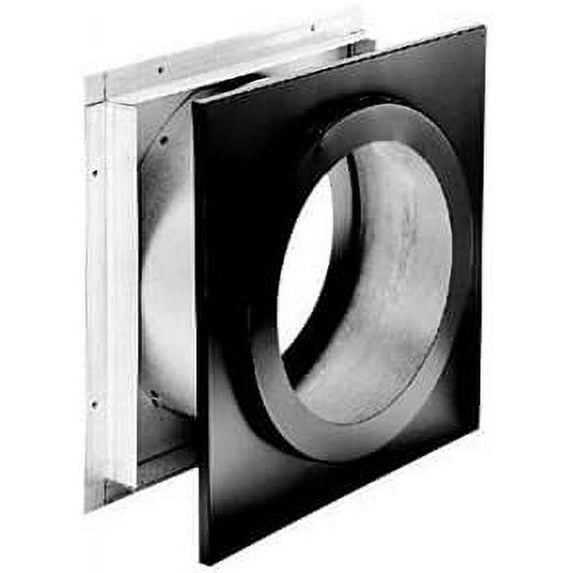 DuraVent Stainless Steel 9443SS 6" Class A Chimney Pipe Wall Thimble ...