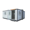 DuraYu 16.5x20ft Expandable Prefab Tiny Home, Steel Frame Modular Cabin ...