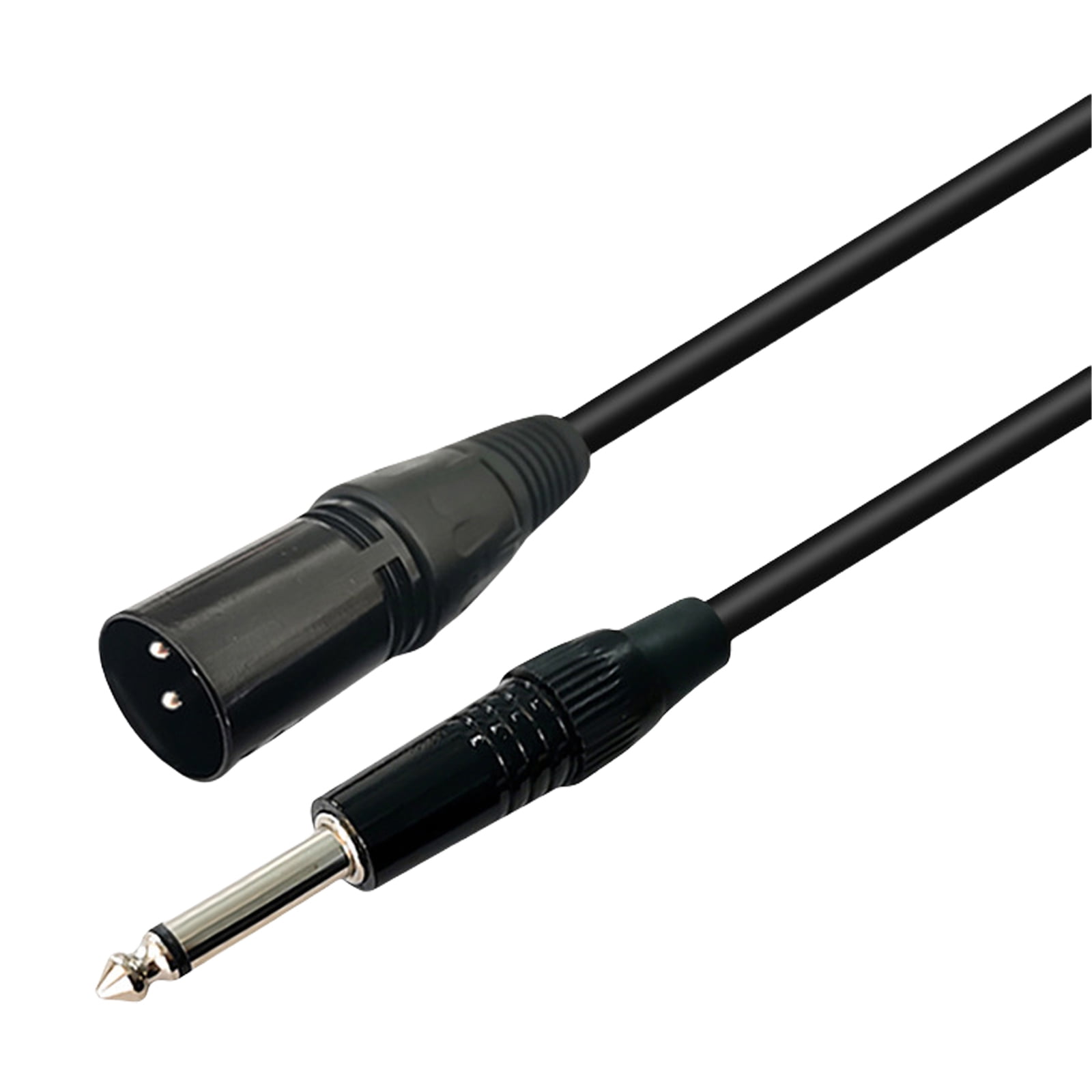 Durability 1/4Inch to 3Pin Male Cable with Gold Plate Connectors 6.35mm ...