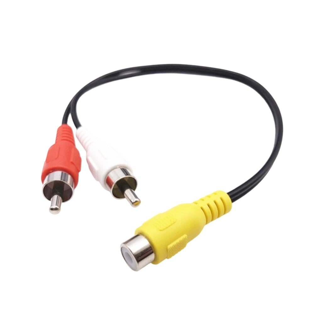 Durability 1 Male to 2Female Cable with Gold Plate Connectors for Clear ...