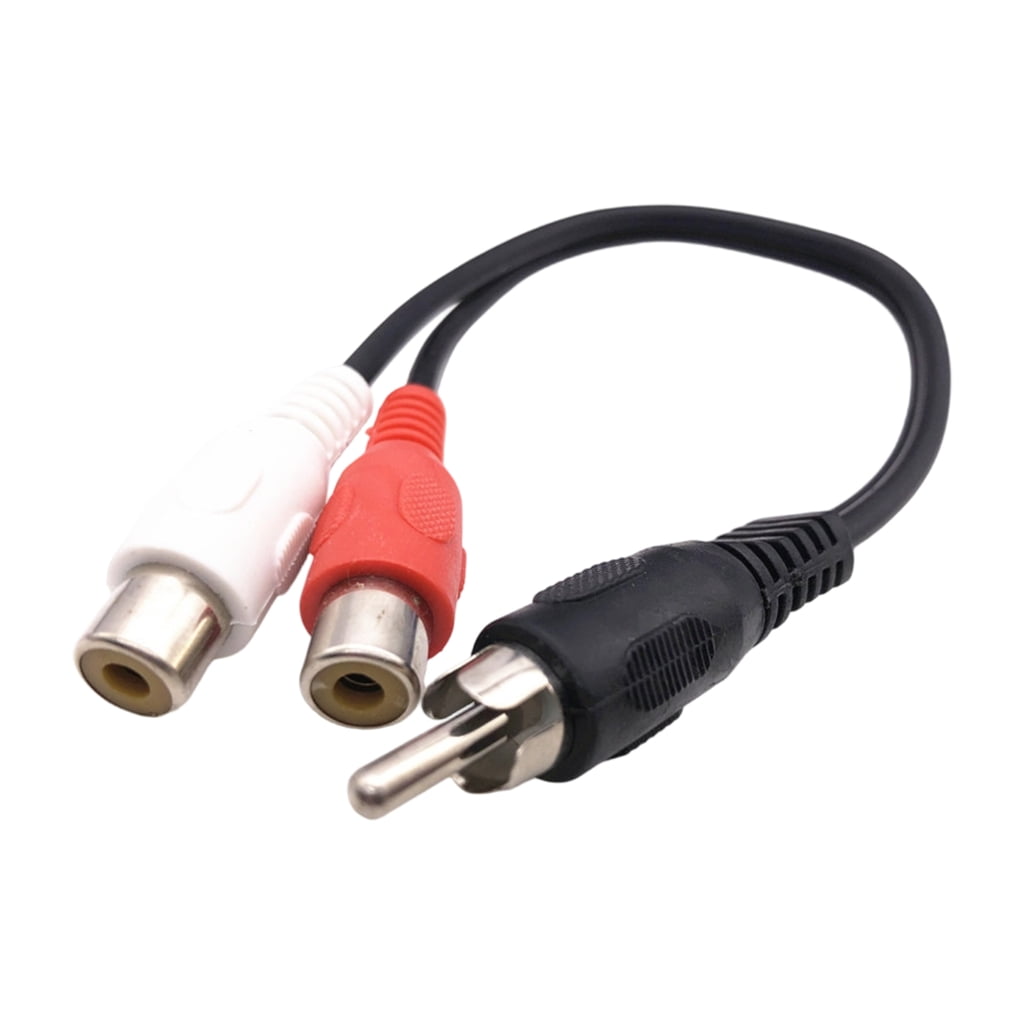 Durability 1 Male to 2Female Cable with Gold Plate Connectors for Clear ...