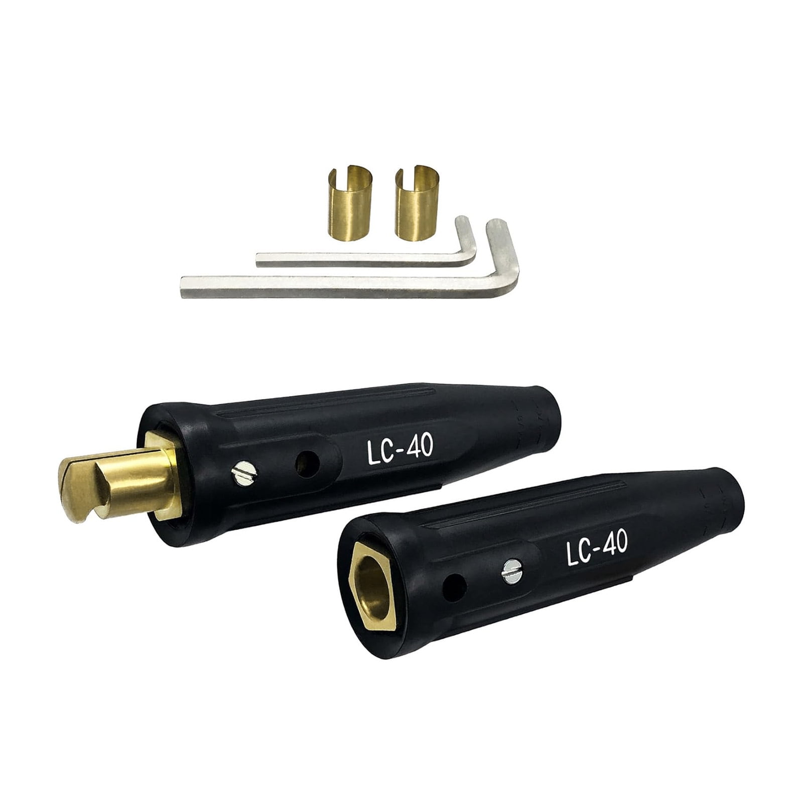 Durability 40 Coppers Cable Connectors Welding Leads Ends for High ...