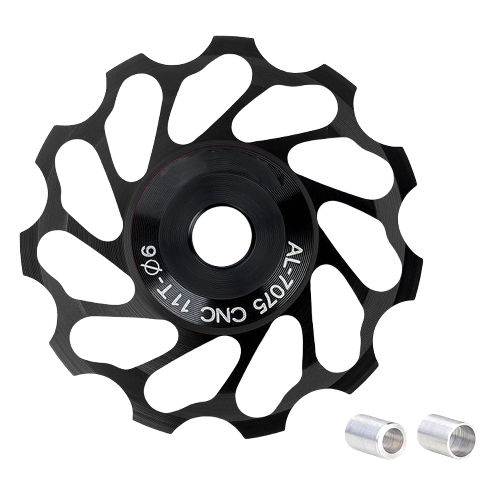 Durability Aluminum Alloys Teeth Bike Guide Wheel Pulley Road Bike ...