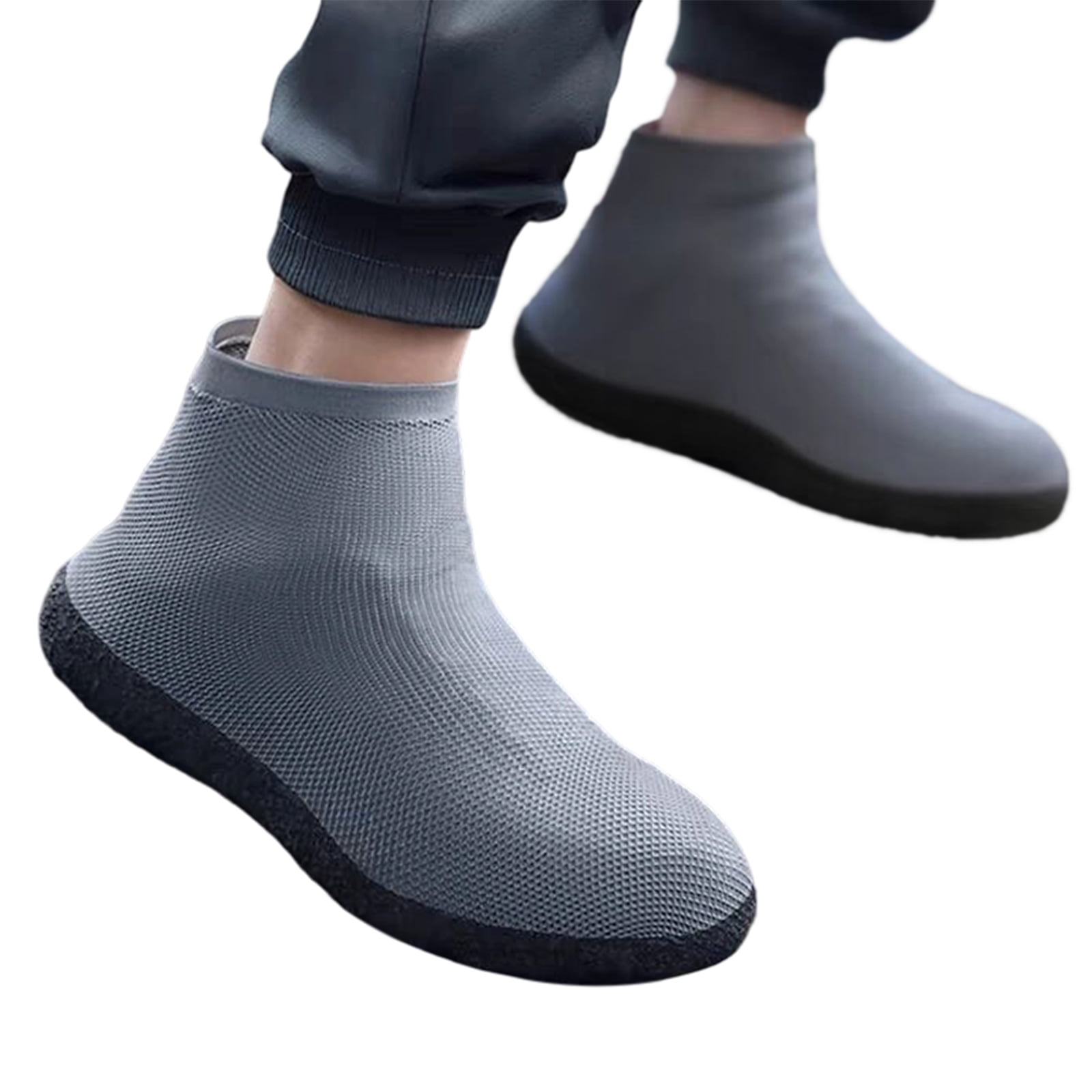 Durability Antislip Shoe Covers with Thickened Soles Elastic Rain Boot ...