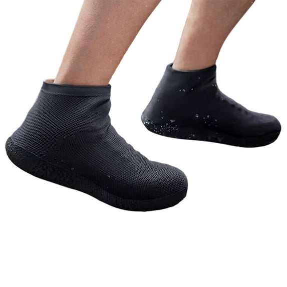 Durability Antislip Shoe Covers with Thickened Soles Elastic Rain Boot ...