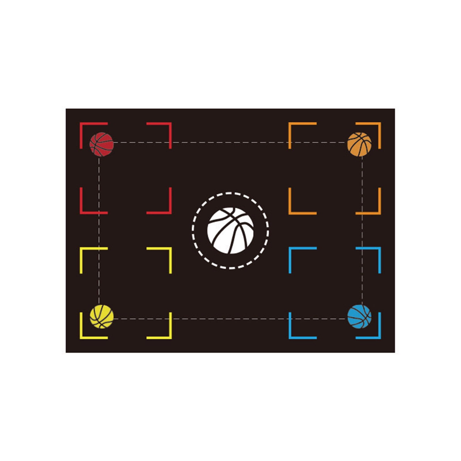 Durability Basketball Practice Mat Courtside Basketball Courts Sticky ...