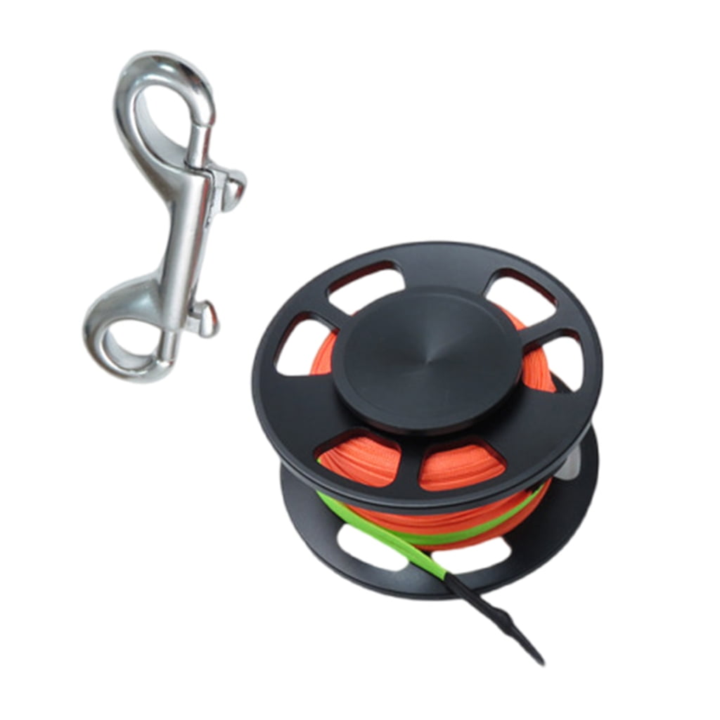 Durability Diving Line Reel Double Ended Hook Cave Wrecks Diving Finger ...