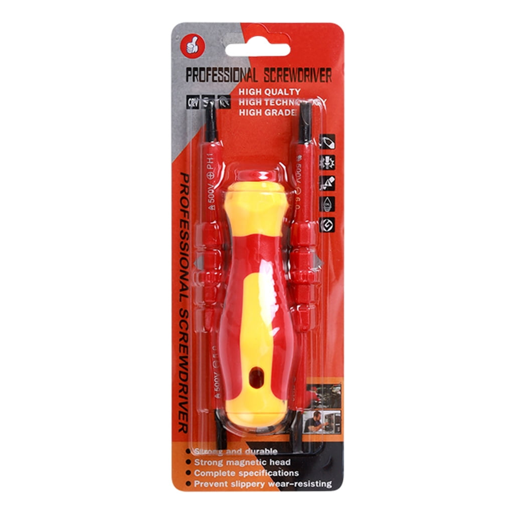 Durability Insulated Screwdriver Set For Safe Electrical Repairs Strong ...