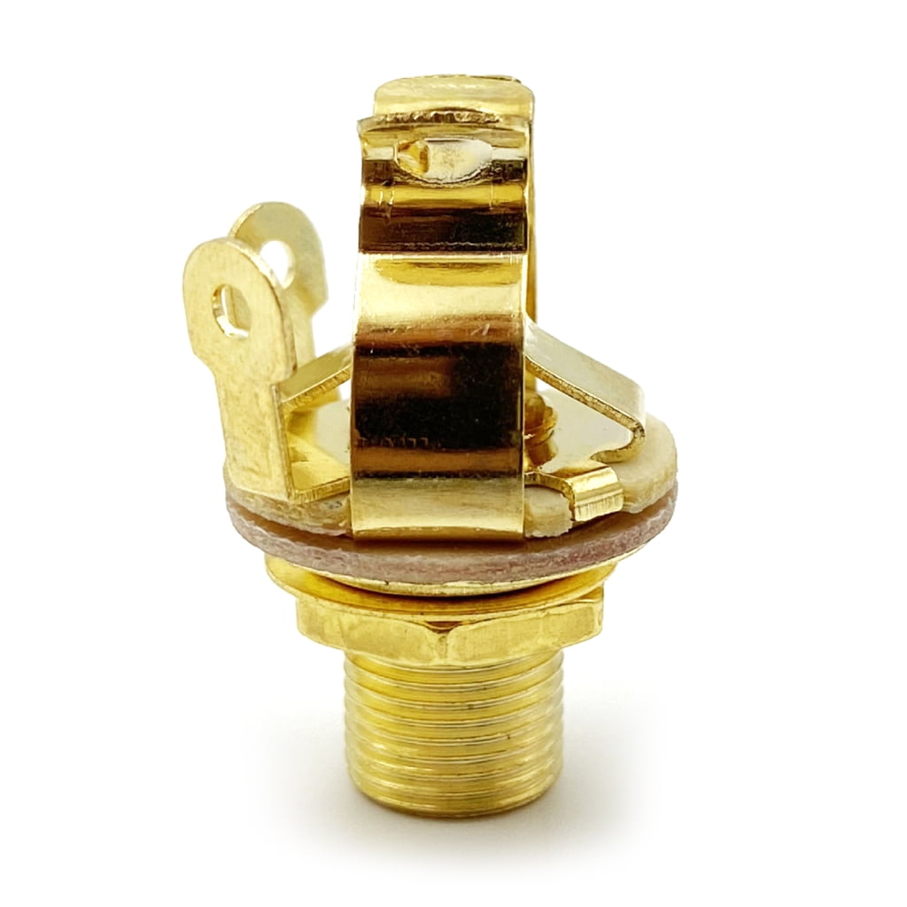 Durability Metal Basses Guitar Output Connectors Stereo Input Jacks ...
