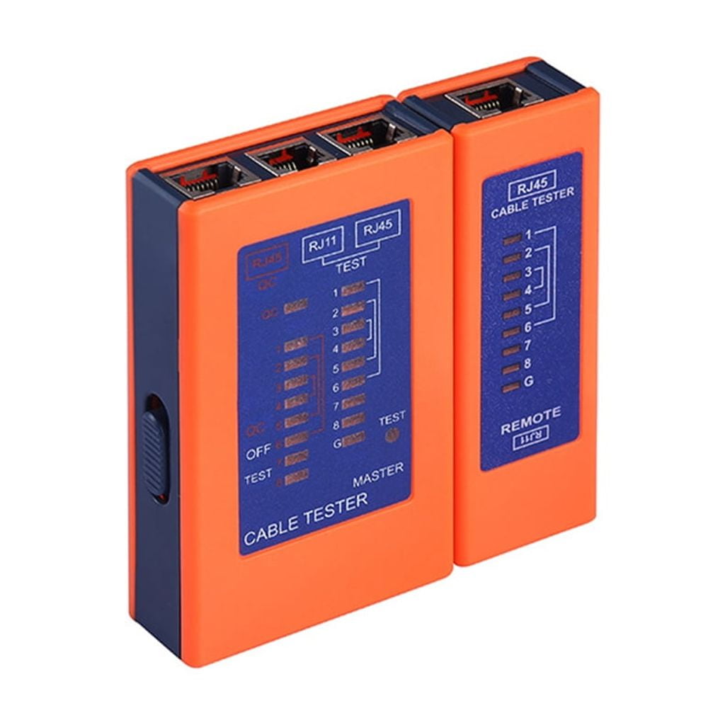 Durability Networking Cable Tester Networking Line Tester for RJ11 RJ12 ...