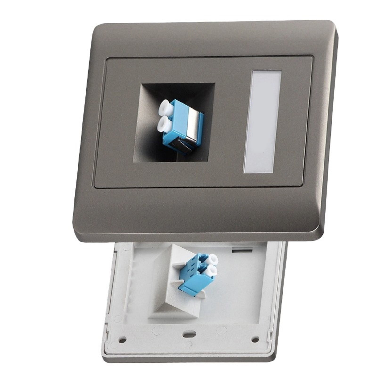 Durability PC 86Type Fiber Socket Wall Plate Networking Fiber Socket ...