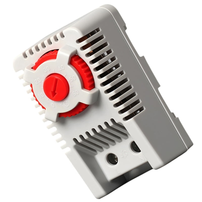 Durability PC Flame Retardant Thermostat for Cabinet Featuring DIN Rail ...