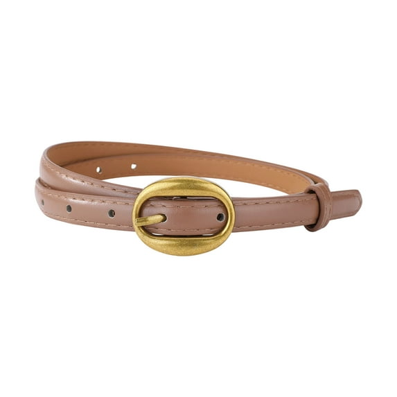 Durability PU Leather Belts In Retros Features Simple Adjustment ...
