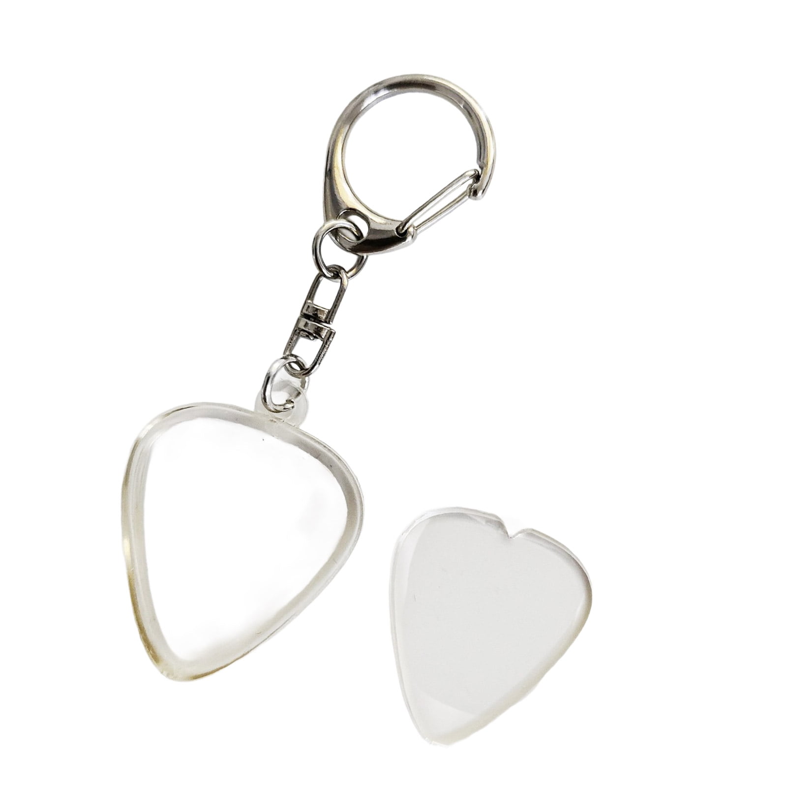 Durability Plastic Guitar Pick Holder Clear Display Box with Secure ...