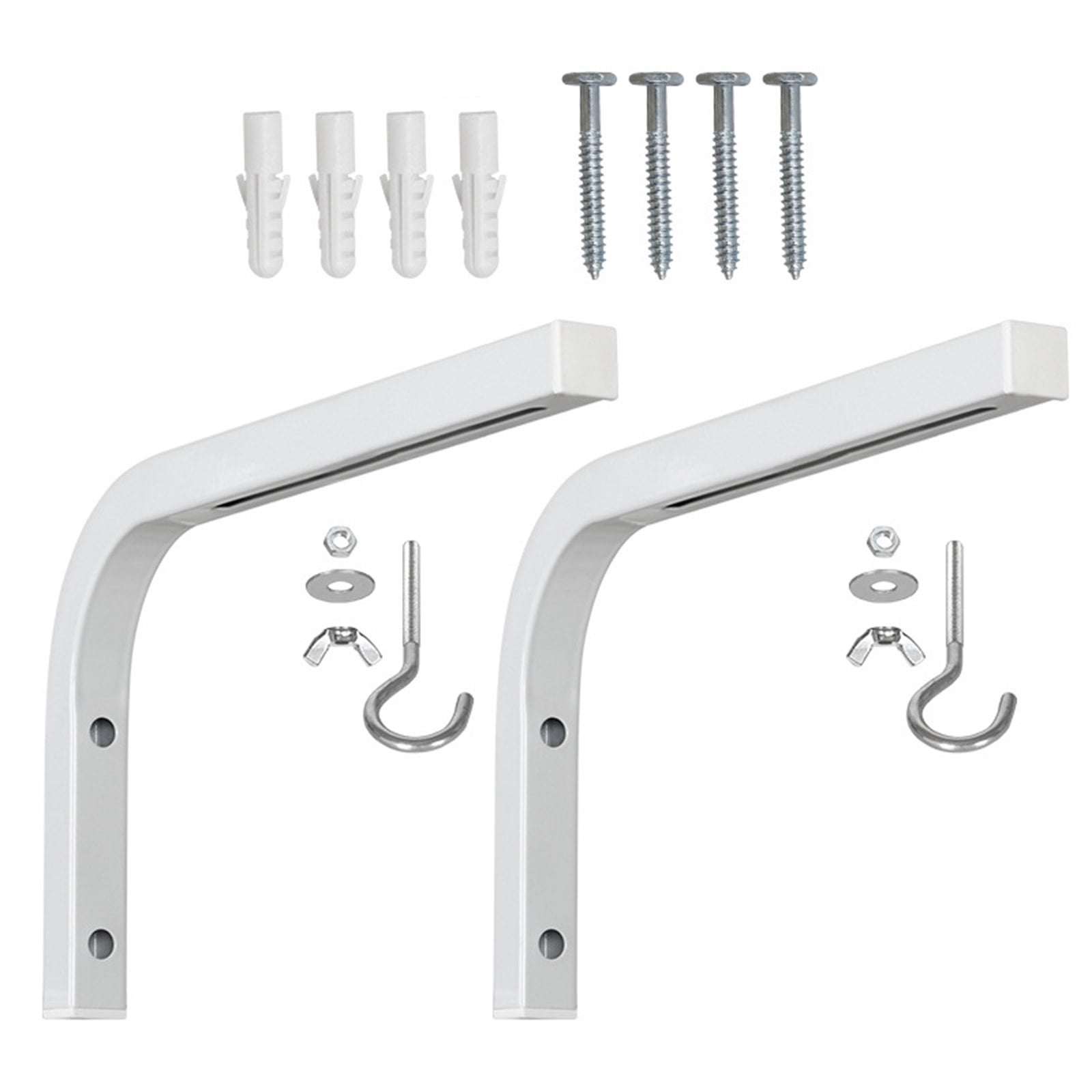 Durability Steel Projector Screen Ceiling L Brackets Set,Adjustable ...