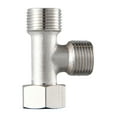 Durability T Adapter Steel Connectors Water Splitter Features Multiple ...