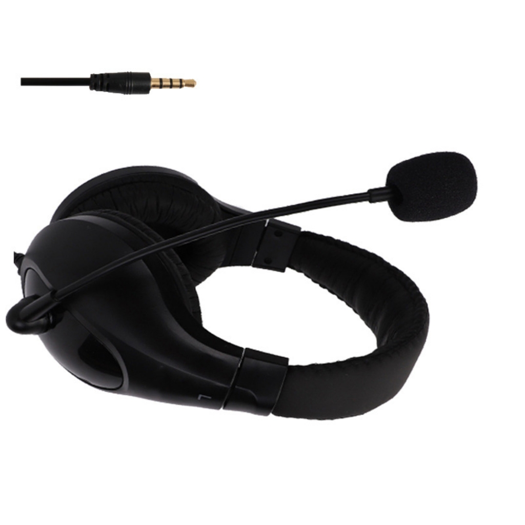 Durability Wire Headsets With Noise Canceling Microphone And Soft Ear ...
