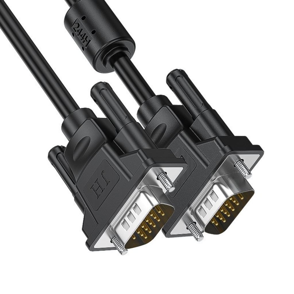 DurabilityVGA Cable VGA Monitors Cable with Ferrite Cores for Clear ...