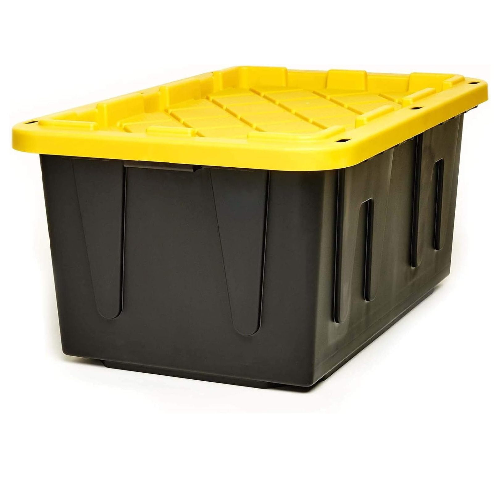 Durabilt 27 Gallon Stackable Home Storage Container Bins Heavy Duty ...
